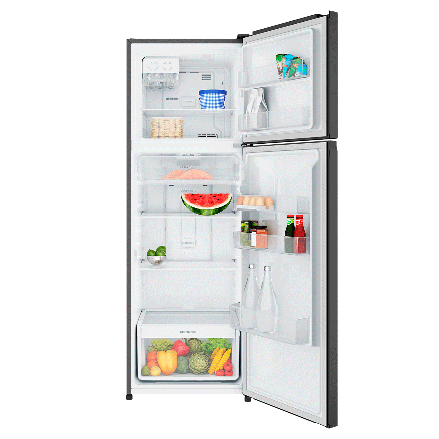 Kulkas 2 Pintu Top Freezer 341L - ETM3400L-B