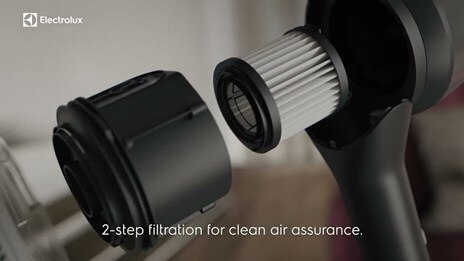 Vacuum cleaner tanpa kabel 21.6V EFP31315 - Abu-abu | Electrolux Indonesia