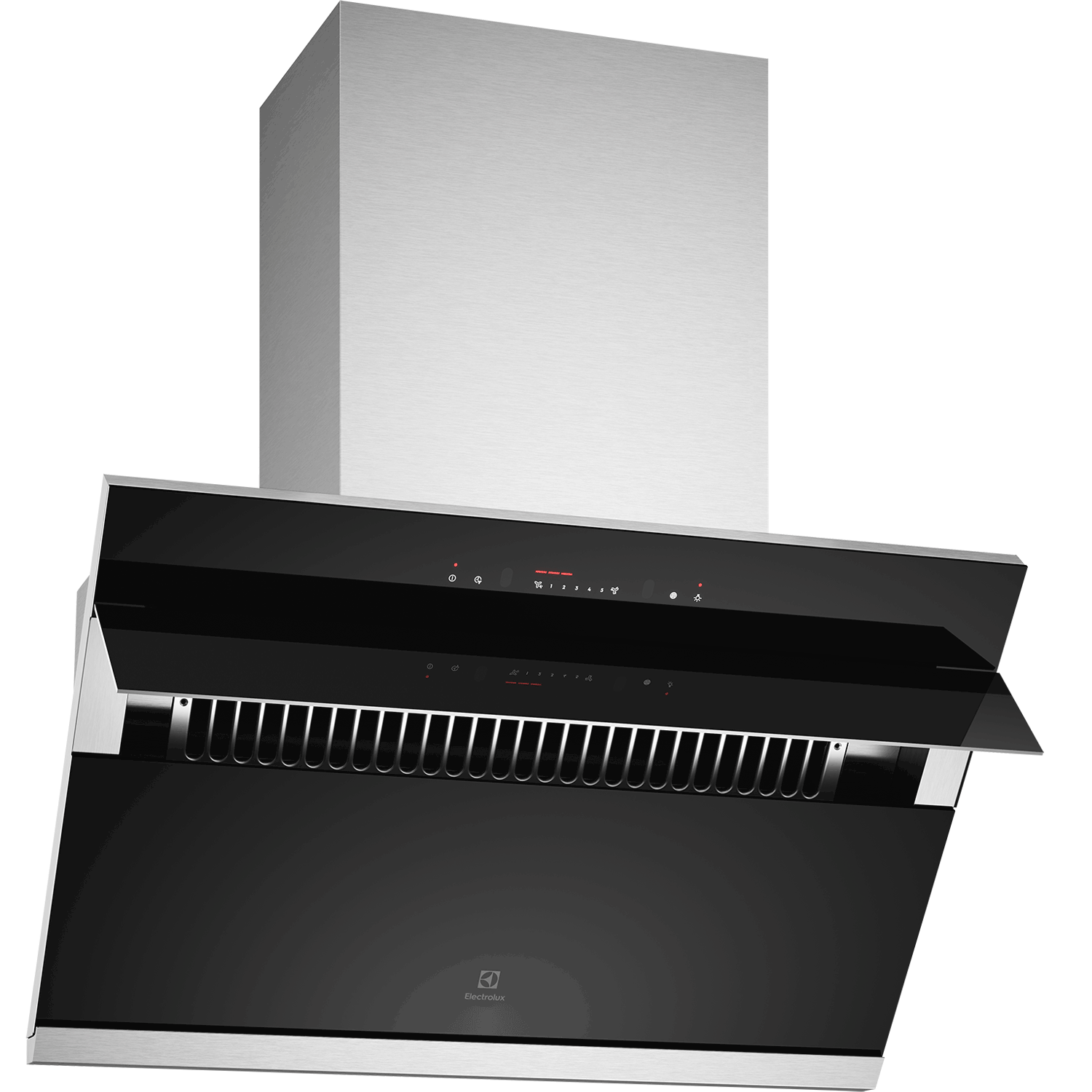 90cm Electrolux Chimney Cooker Hood ECS9612K - Slope Design